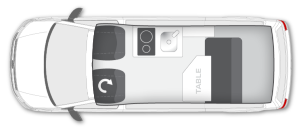 VW Transporter Campervan | VW T6.1 | Frontline Camper