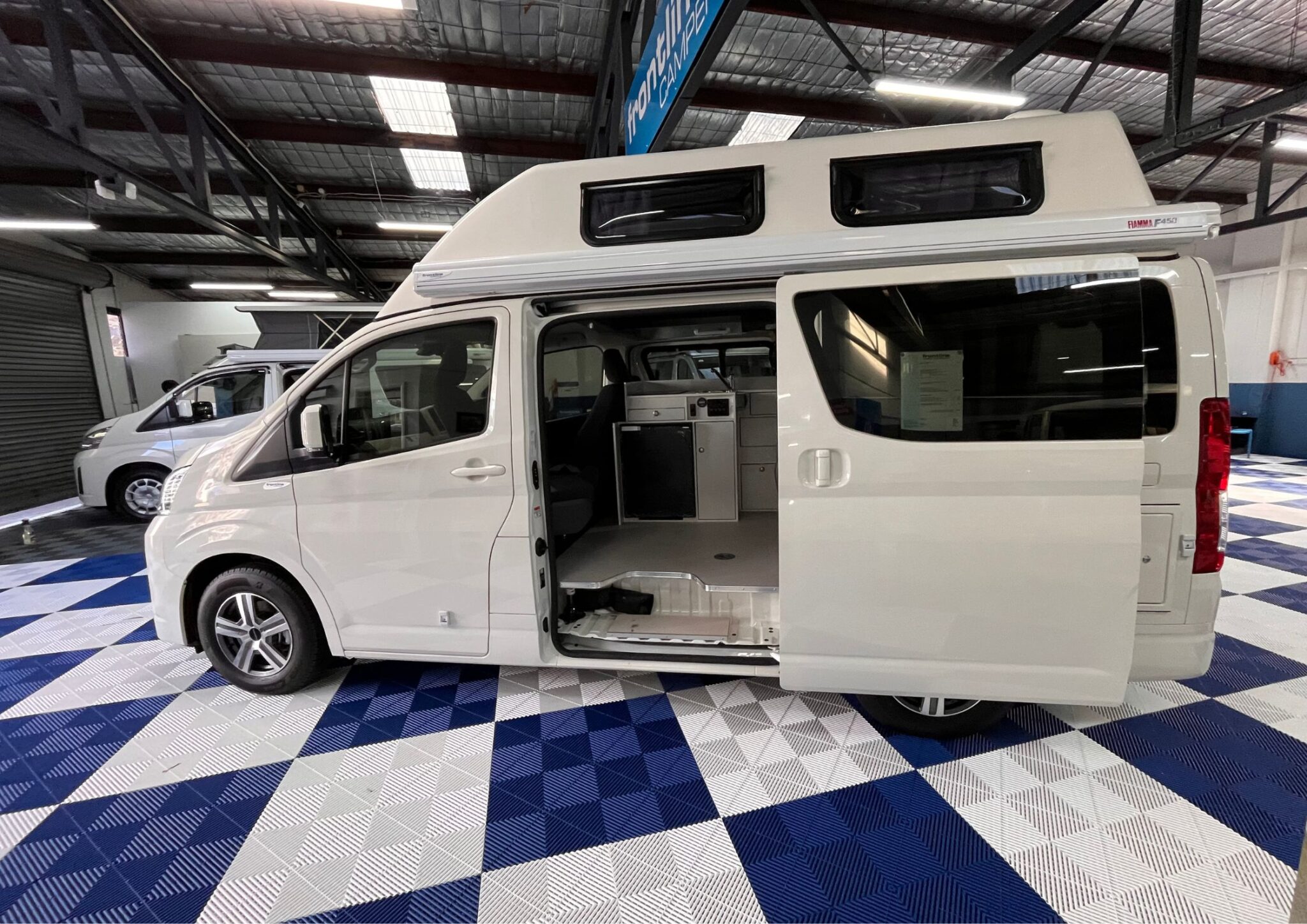 Toyota Hiace GL Hi-Top - Frontline Camper Conversions Pty Ltd