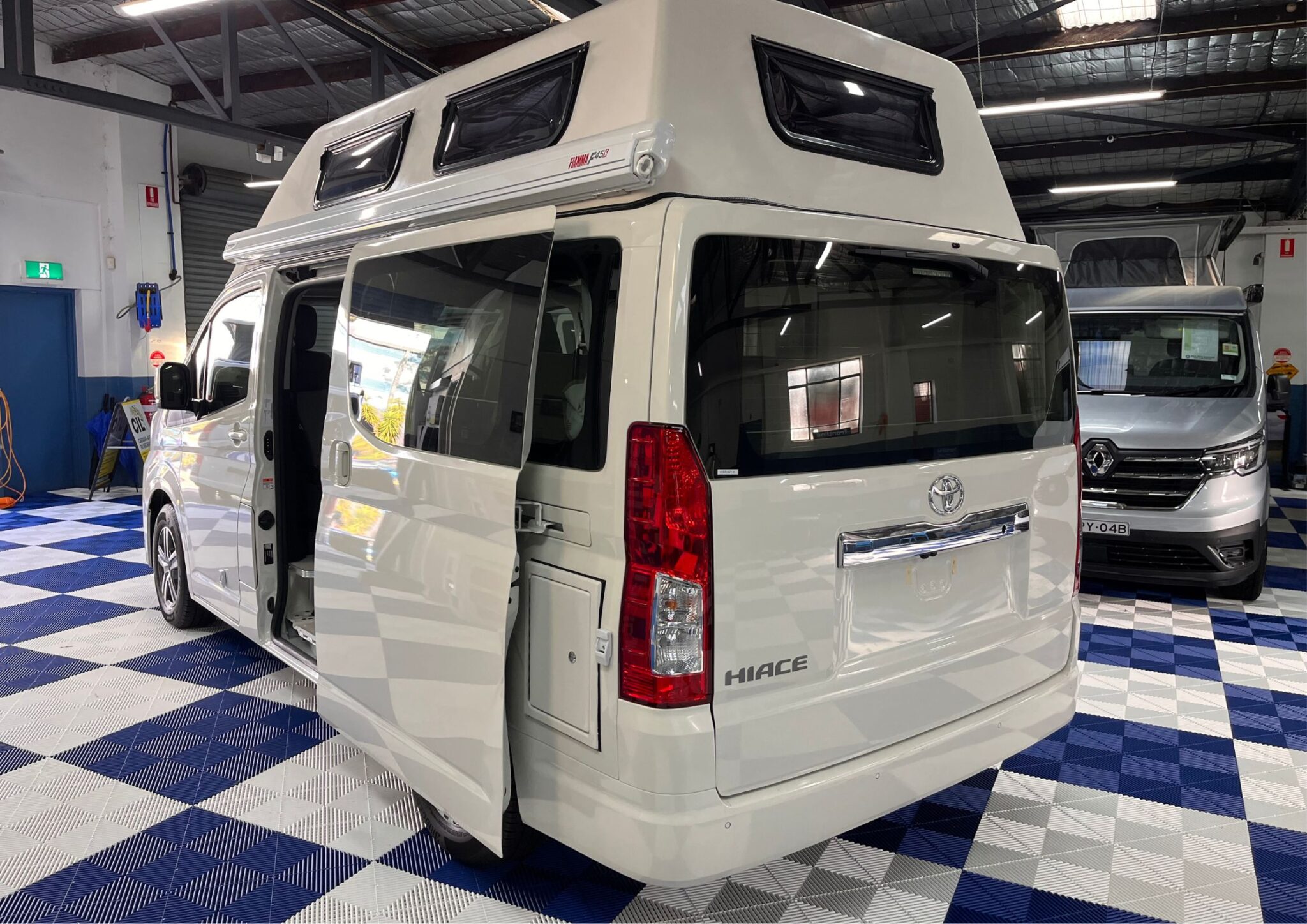 Toyota Hiace GL Hi-Top - Frontline Camper Conversions Pty Ltd
